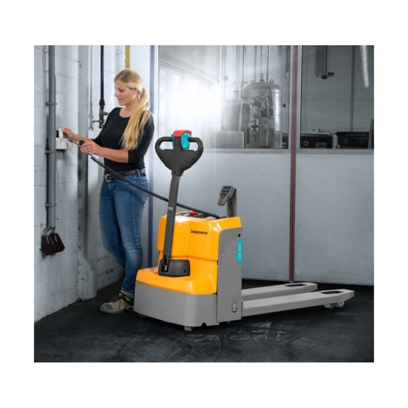 Jungheinrich EJE M15, електричний повідковий візок, 1.5 т.